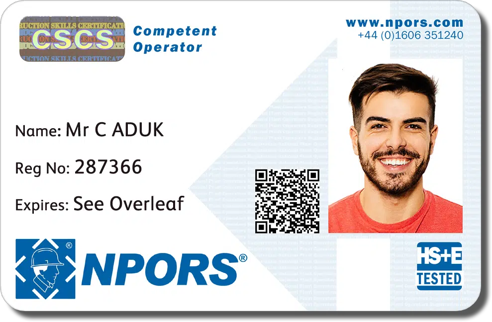 NPORS Blue Card NVQ | Upgrade from NPORS Trained Operator Card | CADUK ...